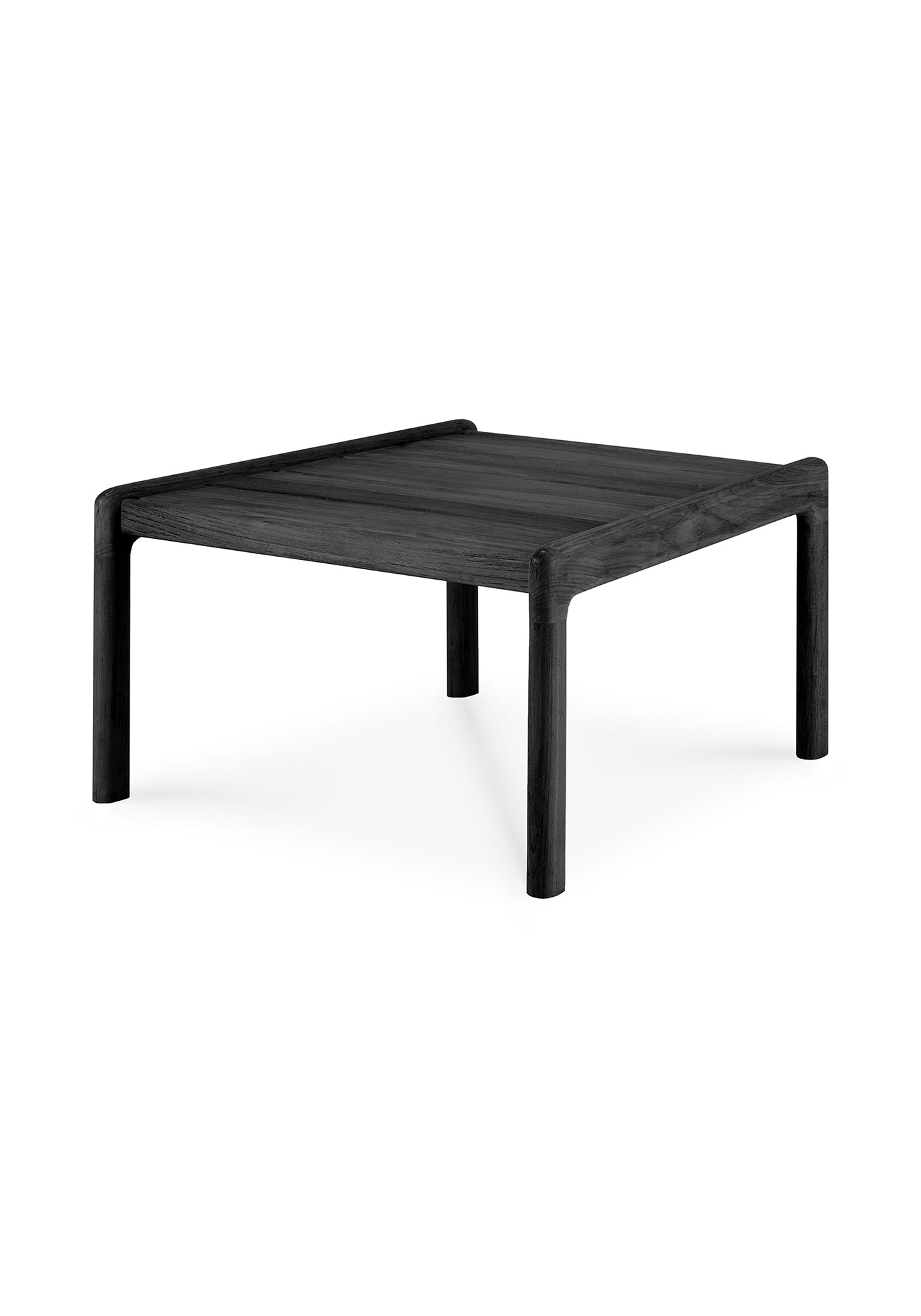 Jack Outdoor Side Table - Teak Black – Enkay