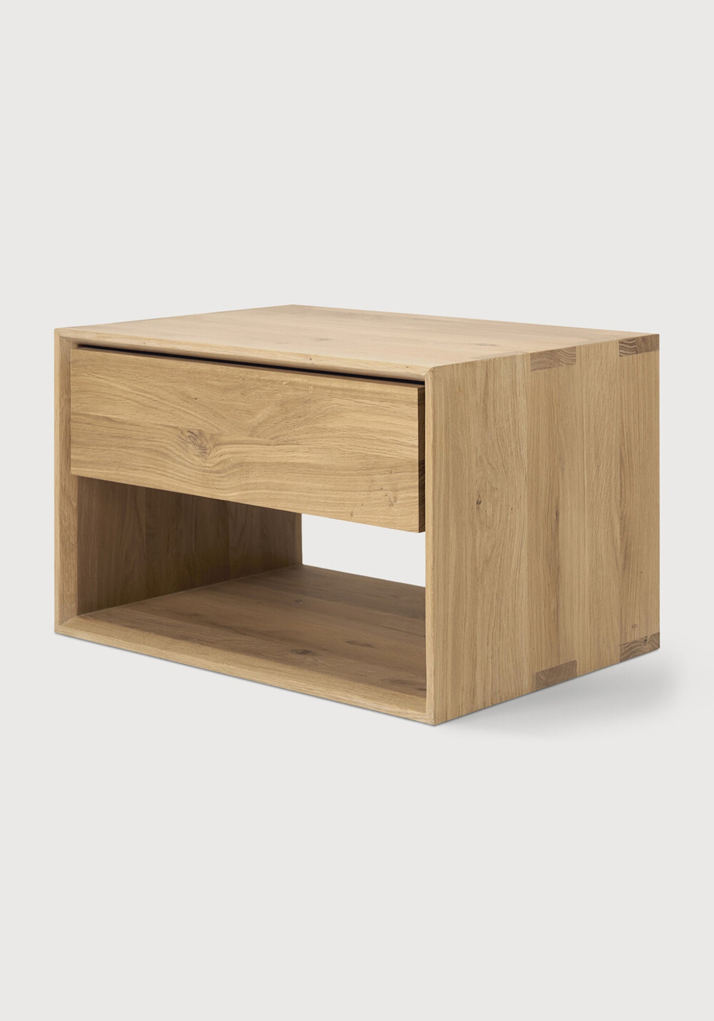 Nordic II Bedside Table - Oak – Enkay